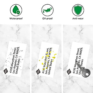 2"x 1"Direct Thermal Labels,UPC Barcodes Labels,Small Sticker Labels for Files Package Envelope Product Tag,Thank You Sticker Label Compatible with Rollo, Zebra Desktop Printers(12 Rolls, 15600Labels)