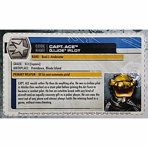 Hasbro G.I. Joe 30th Anniversary Combat Jet Sky Striker XP-21F with Captain Ace Action Figure