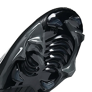 Nike Vapor Edge Elite 360 2 DA5457-010 Black-White-Dark Smoke Grey Men's Football Cleats 9.5 US