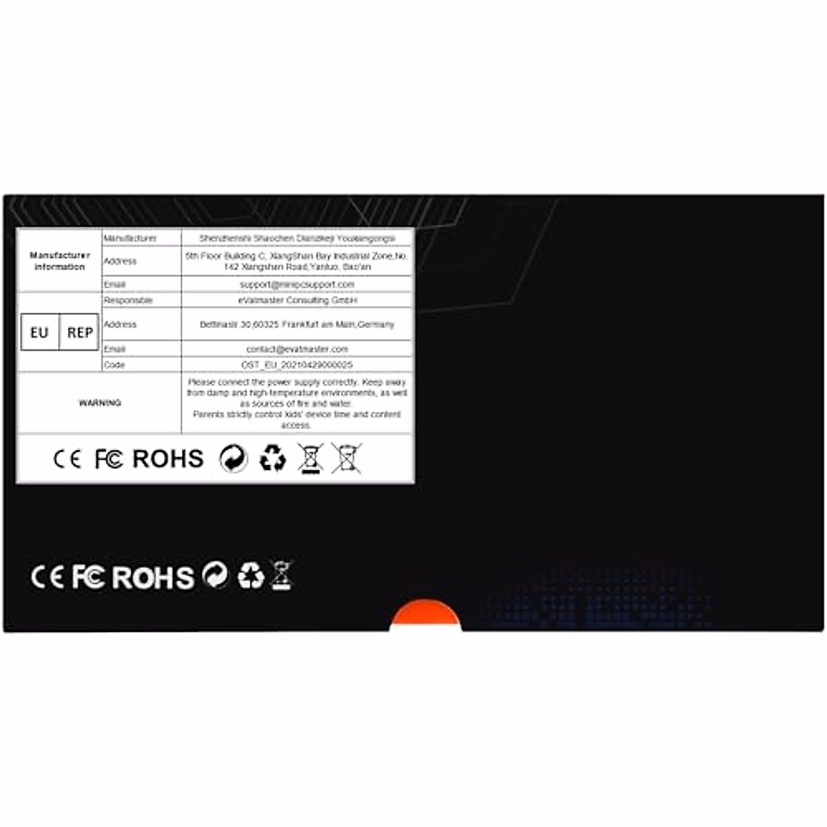 HISTTON Mini PC Windows 10 Pro, Fanless Mini Industrial Computer, Core i5-3317U Processor 8GB RAM 256GB SSD, Wi-Fi/Gigabit Ethernet/VGA&HDMI, 4K Dual Output, Mini Desktop Computer