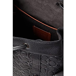 COACH Hitch Backpack Black One Size