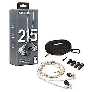 Shure PSM300 P3TRA215TWP Pro Wireless in-Ear Personal Monitor System with SE215-CL Earphones - Twinpack