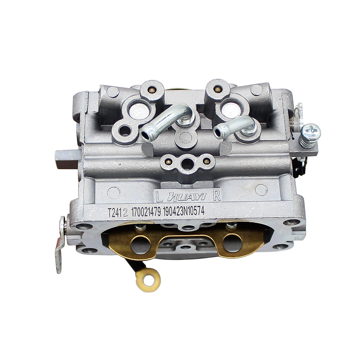 Huayi Carburetor Compatible with Honda 670CC GX670 GX670R GX670U 16100-ZN1-812 16100-ZN1-802 Loncin Lifan 2V78F-2 24HP Twin Cylinder Gasoline Engine