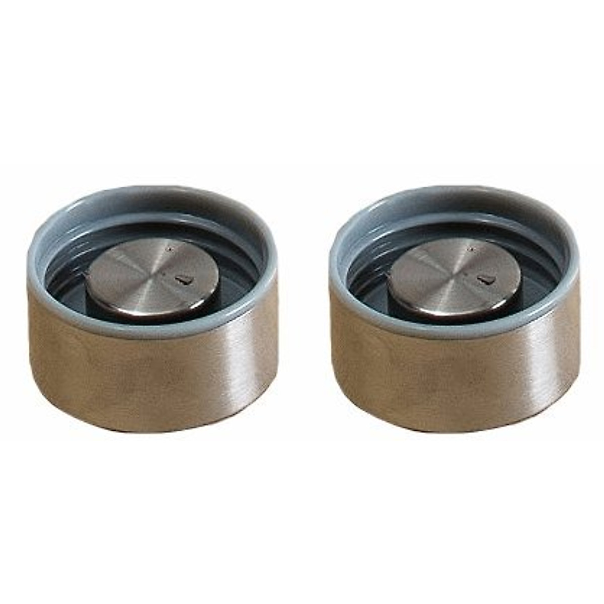 Brieftons Glass Bottles's Lids, Pack of 2 Stainless Steel Caps