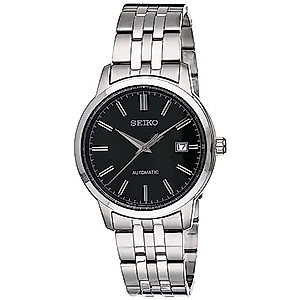 SEIKO male watches Essentials SS Automatic Green Dial