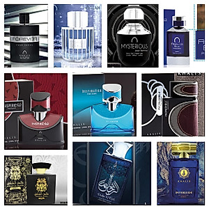 Maison d'Orient Men's Perfume Sampler Lot x 20 Sample Vials - Designer Fragrance Samples from the House of KHALIS Fragrances Dubai
