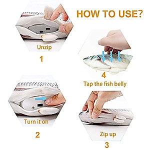 Backagin Fish Cat Toys 11" 2022 Upgraded, Realistic Dancing Fish Cat Chew Toy, Moving Fish Cat Kicker Toy, Fish Cat Toys, Catnip Toys Dog Toys, Kitten Toys, Chargeable