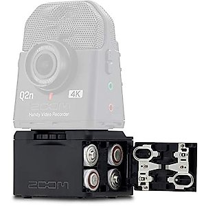 Zoom BCQ-2N Battery Case, Designed to Extend Battery Life of the Q2n and Q2n-4K
