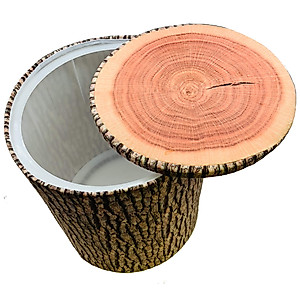 Storl Organizer Storage Stool for Toy and Cloth and Kids Stool (Tree, 12Wx13H)