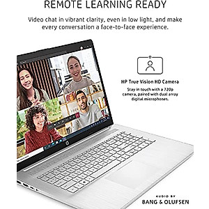 2022 HP High Performance Business Laptop - 17.3" FHD IPS - 11th Intel i7-1165G7 - Iris Xe Graphics - 32GB DDR4 - 1TB SSD - WiFi 6 Bluetooth - Fullsize Keyboard w/ Numpad - Win 10 Pro w/ 32GB USB