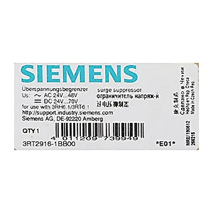 Siemens 3RT2916-1BB00 Surge Suppressor