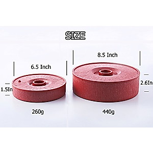 Tortilla Warmer - Tortilla Server -Pancake Keeper -One Large & One Small Combination - Food Container - Perfect for Keeping Tortillas, Pancakes, Waffles Warm -Microwave Save (Red)