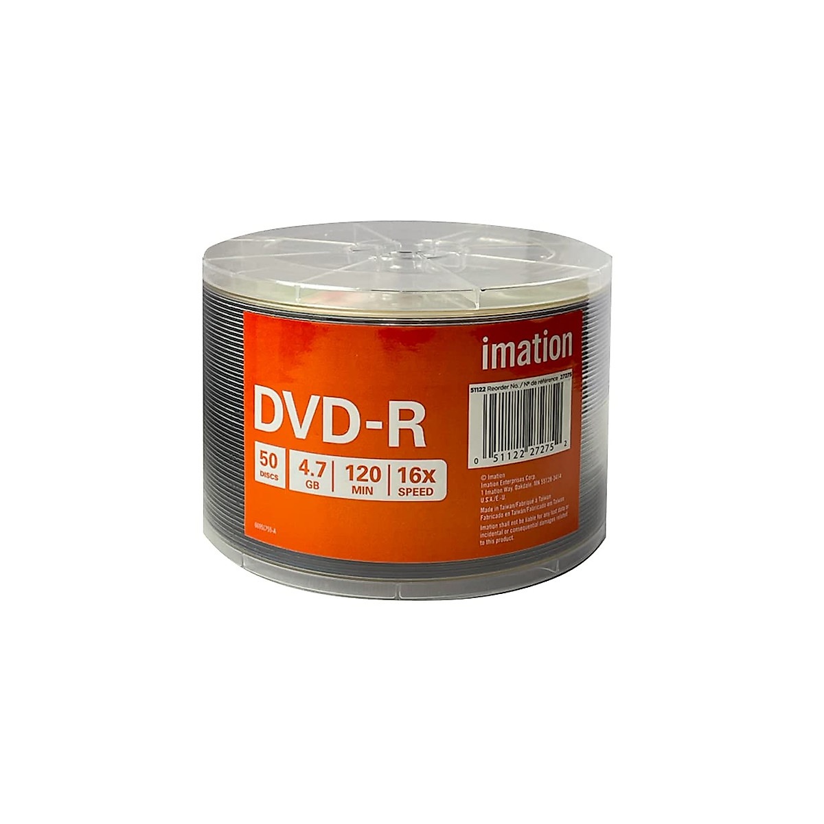 DVD-R 16X 4.7GB 50 Bulk Pack