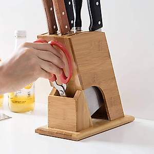 NC Vertical Knife Holder, Universal Knife and Accessory Storage Box, 5 Slots