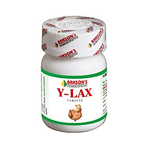 2 Lot X Bakson's Homeopathy - Y-Lax Tablet For Relieving Constipation "FAST DELIVERY GAURANTEED"
