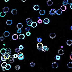 Holographic Chunky Glitter 10 Colors Craft Glitter Resin Glitter for Nail Body Eye Face Crafts