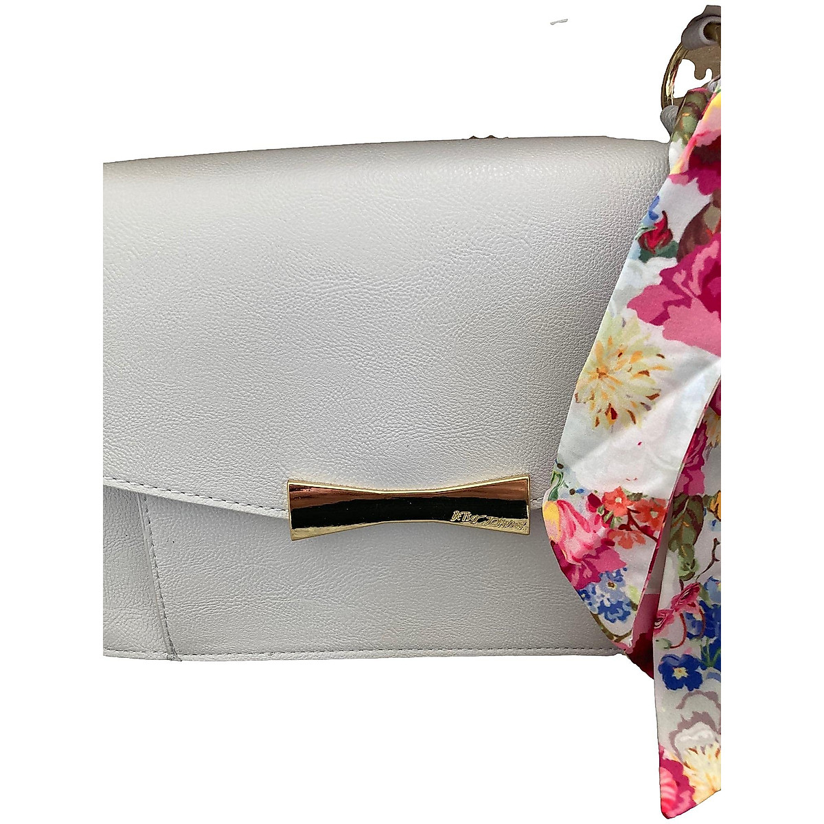 Betsey Johnson Noah Crossbody Grey Floral One Size