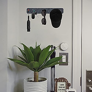 8 Packs Strips Felt Bulletin Board Bar with 50 Push Pins for Office Home,Self-Adhesive Felt Cork Board Bar Strips for Paste Notes, Photos, Schedules(Black,White,Gray)