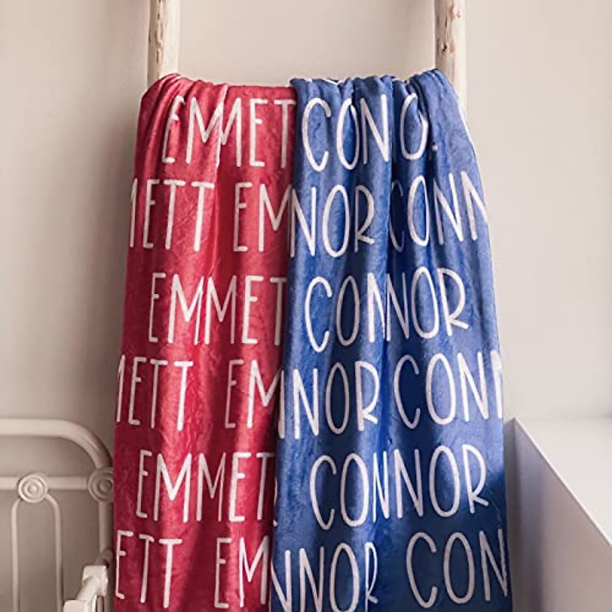 PUBSOOUP Personalized Baby Blankets, Baby Blankets for Girls and Boys with Name Flannel Plush Baby Customized Blanket Personalized Gifts for Kids(40"x30"inch)