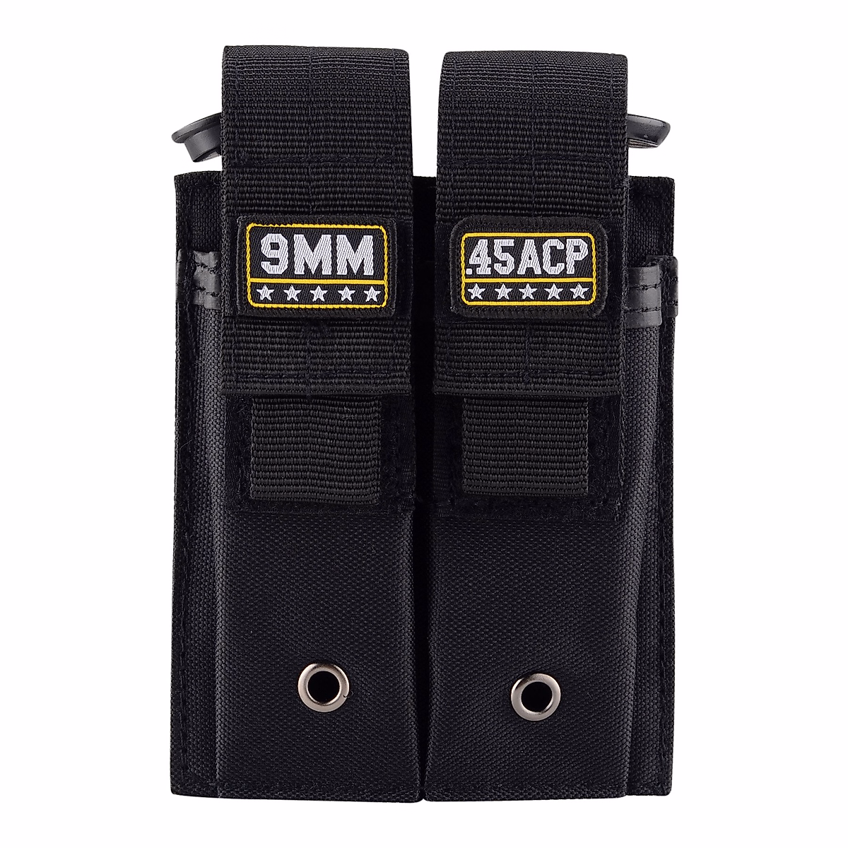Raiseek Molle Double Pistol Mag Pouch Single and Double Stack Magazine Holster