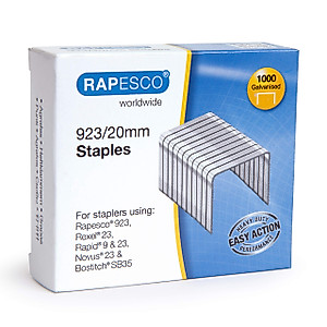 Rapesco Staples - 923/20mm (Box of 1,000)