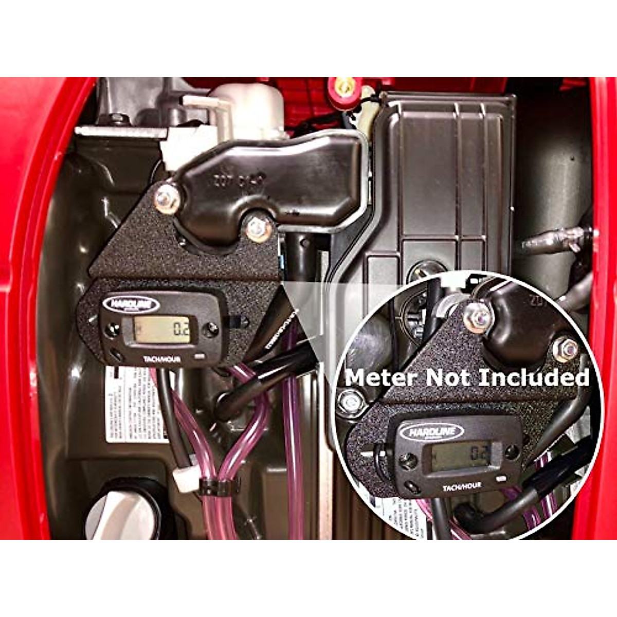 Yoursme Universal Tach Hour Meter Mounting Bracket Fit for EU1000i EU2000i EU2200i Honda Generator