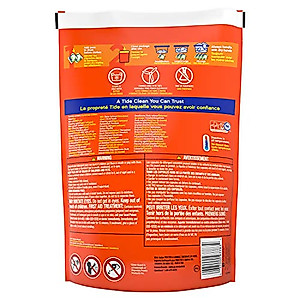 Tide PODS Downy HE Turbo Laundry Detergent Pacs, April Fresh Scent, 32 Count Bag