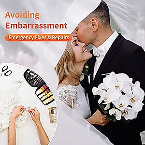 TALERLUV Needle and Thread Sewing Kit for Adults, Basic Hand Sewing Starter Set for Beginner, Travel, Small Fixes and Emergency Repairs, DIY Sewing Tools Supplies