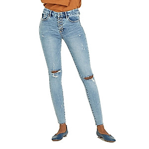 Dear John10 High Rise Pixie Skinny in Velez DPM12A457VLZ (33) Blue