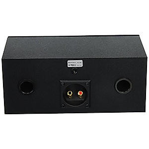 Monoprice 11948 Premium Home Theater Center Channel Speaker, Black