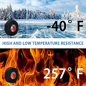 1 Inch x 49.2 ft Wire Harness Cloth Tape Wiring Harness Automotive Cloth Tape Noise Damping Heat Proof Adhesive Fabric Tape for Automotive Electrical Wrap Protection Insulation Cable Fixed (2 Rolls)