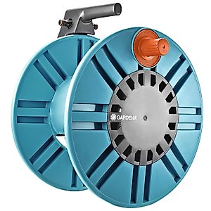 Gardena 2650 164-Foot Wall Mount Removable Garden Hose Reel With Hose Guide