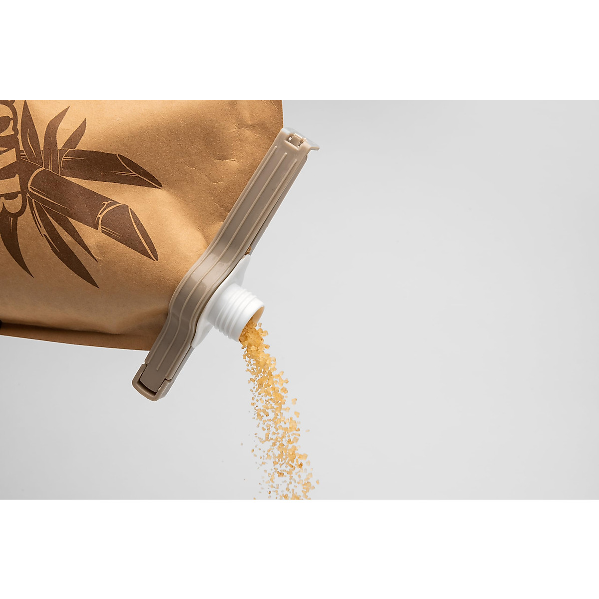 (8 Pack) Easy Pour Bag Clip, Food and Snack Storage, Chip and Snack Clip, Twist Cap Sealer