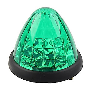 Yuejing Automative LED Side Marker Light Turn Signal Clearance Rear Tail Parking Lamp for Truck,Green