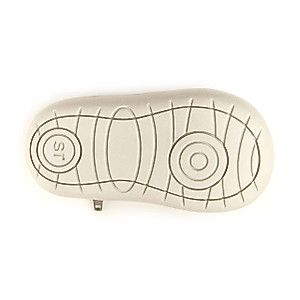 Stride Rite 360 Infant and Toddler Girls Magnolia First Walker Shoe, Silver