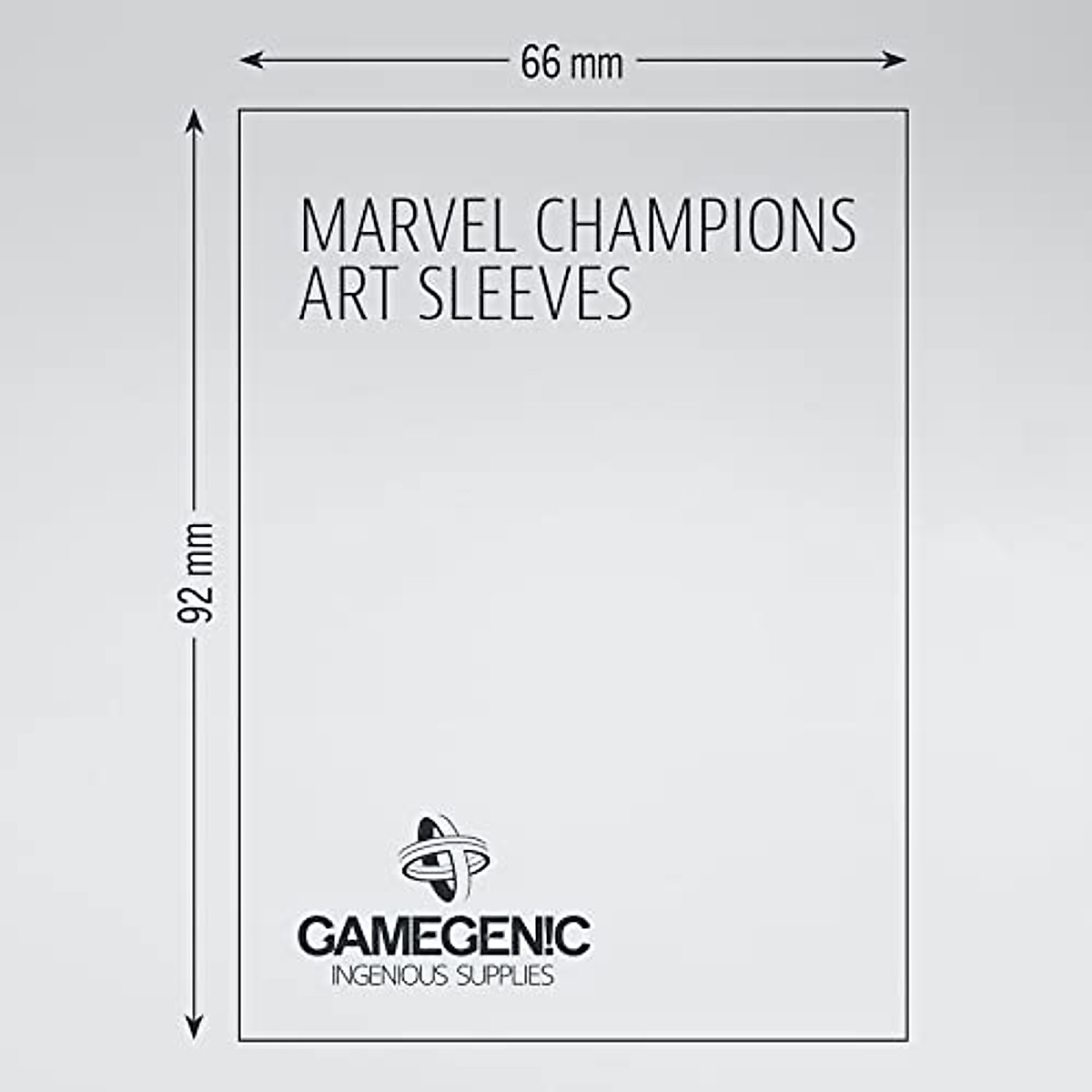 GameGenic Marvel Champions The Card Game Official Black Panther Art Sleeves | Pack of 50 Art Sleeves and 1 Clear Sleeve | Card Game Holder | Use with TCG and LCG Games | Made by Fantasy Flight Games