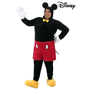 Fun Costumes Deluxe Disney Mickey Mouse Costume Adult Plus Size 2X Red