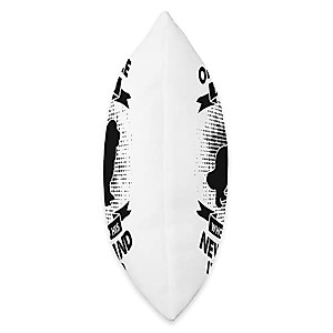 Funny Dog Newfoundland Gift for Men & Dad Once Upon Time There was Man-Funny Newfoundland Throw Pillow, 18x18, Multicolor