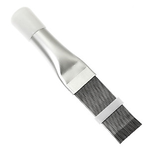 ZRM&E Stainless Steel Fin Comb Brush Air Conditioner Fin Repair Tool Universal Folding Brush Cleaning Tool 14x2.5cm