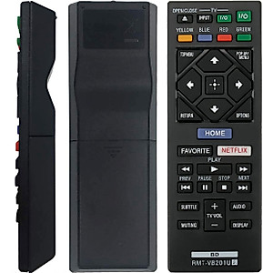 Remote Control Sony RMT-VB201U Remote fit for Sony Blu-ray DVD Player BDP-S3700 BDP-BX370 BDP-S1700 UBP-X700 BDPS3700 BDPBX370 BDPS1700 UBPX700 BDP-S1700ES