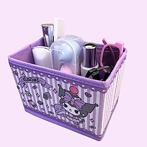 HUANGQH Cute Foldable Cube Storage Bins Box,Office Desk/Room Decoration Storage Box,Makeup Holder Organizer for Girl Women. (box2)