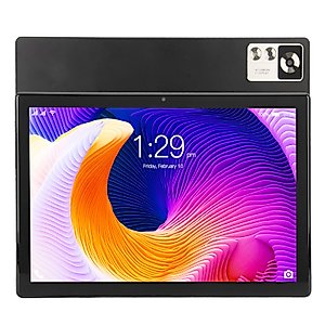 Tablet PC, Gaming Tablet Aluminium Alloy Octa Core CPU 5G WiFi 4G LTE 8GB RAM 256GB ROM for Working (US Plug)