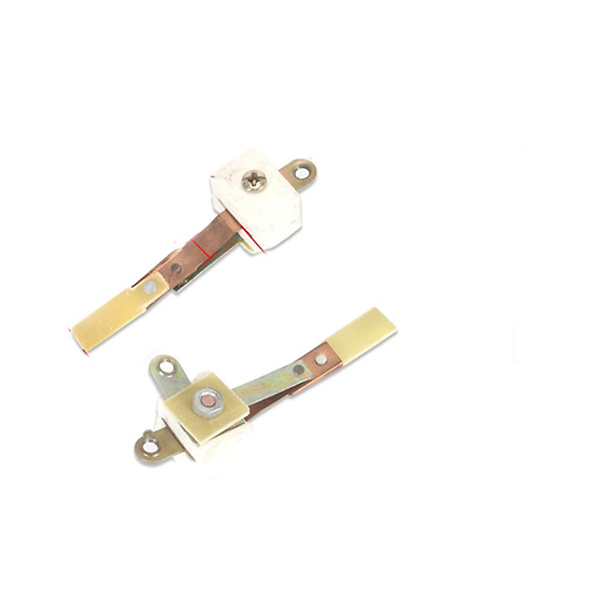 junxuan 1PCS Rice cooker contact switch Rice cooker thermostat T-type pure copper contact temperature control switch bimetal contact switch rice cooker repair parts