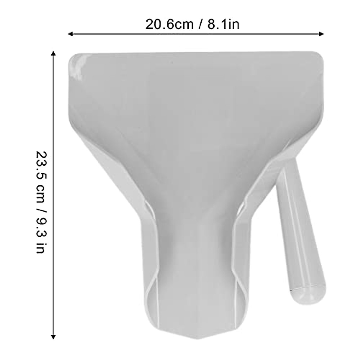 French Fries Scoop,Fry Scoop Shovel Food Grade Household Non Slip Right Handle French Fries Spatula French Fry Bagger Scoop Kitchen Utensils,Fry Scoop For Movie Theaters, Fast Food Restaurants