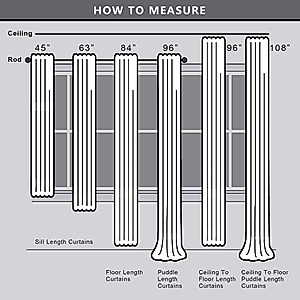 koufall Gray Linen Look Curtains 96 ines Long Set of 2 Rod Pocket Elegant Woven Textured Voile Sheer Drapes for Bedroom Living Room Patio Sliding Door Home Office Backdrop 52x96 in Length Silver Grey