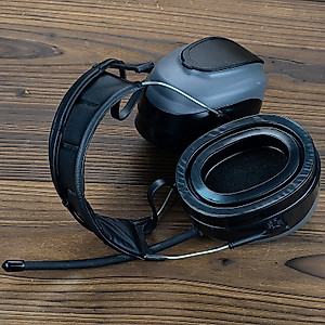 Replacement Cooling Gel Ear Pads Earmuffs for 3M WorkTunes Connect Peltor/Tactical 100/300/500/Shot Gunner II/Sound Trap/Swat Tac/Tactical 6-s/Tacticalpro/Peltor X1A-X5A