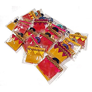 Haldi Kumkum | Set of 20 | Pasupu kumkum | Tamboolam | Pooja|Return Gift | Give Away | Made in India