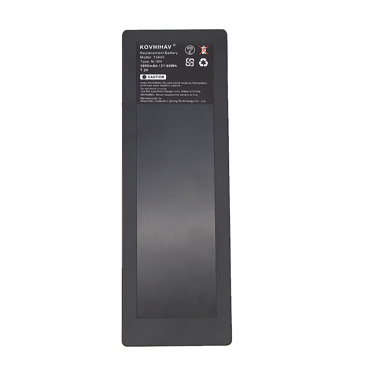 Replacement Battery for Scanreco 592 590 FBS590 Mini 960, Part No rsc7220 13445, Ni-MH 3000mAh