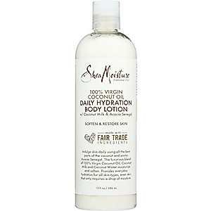 Shea Moisture Virgin Coconut Oil Daily Hydration Body Lotion, 13 Ounce