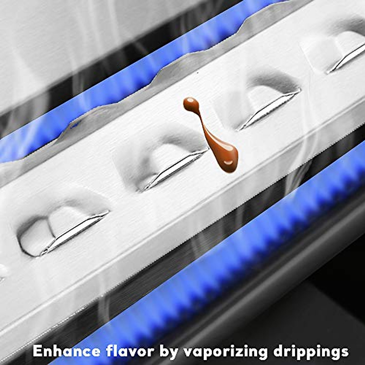 Uniflasy Grill Replacement Parts Kit Propane Regulator Hose with Tank Gauge Indicator for Master Forge 5 Burner 3218LT, 3218LTM, 3218LTN, L3218, 2518-3, 2518LN-LPG, E3518-LP, Kenmore 148.16156211